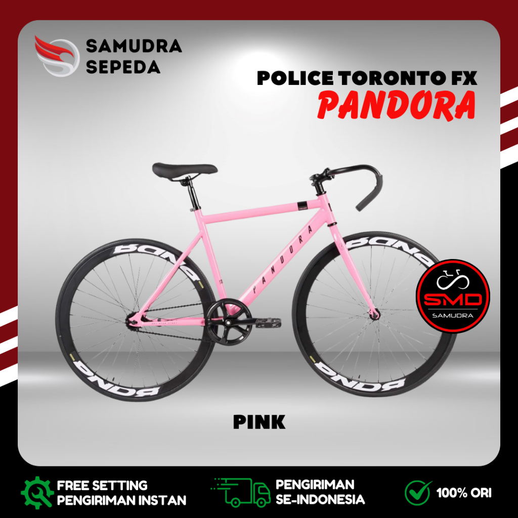 Jual Sepeda Balap Element Roadbike Fixie Police Toronto FX Pandora 700C ...