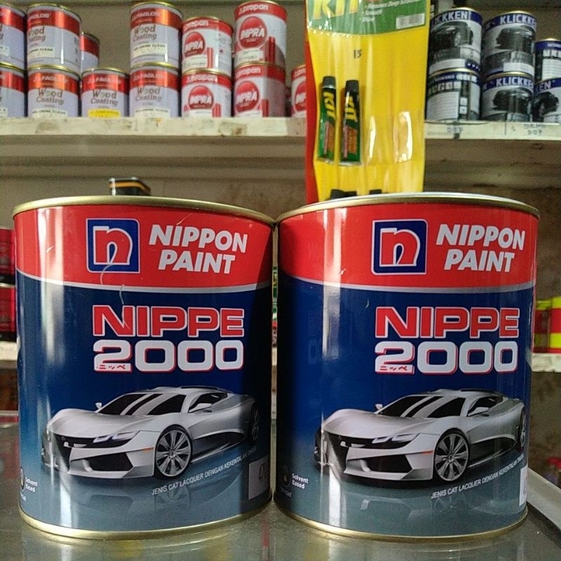 Jual NIPPE 2000 CAT DUCO NIPPON PAINT / 480 SUPER BLACK/ 480D MATT ...