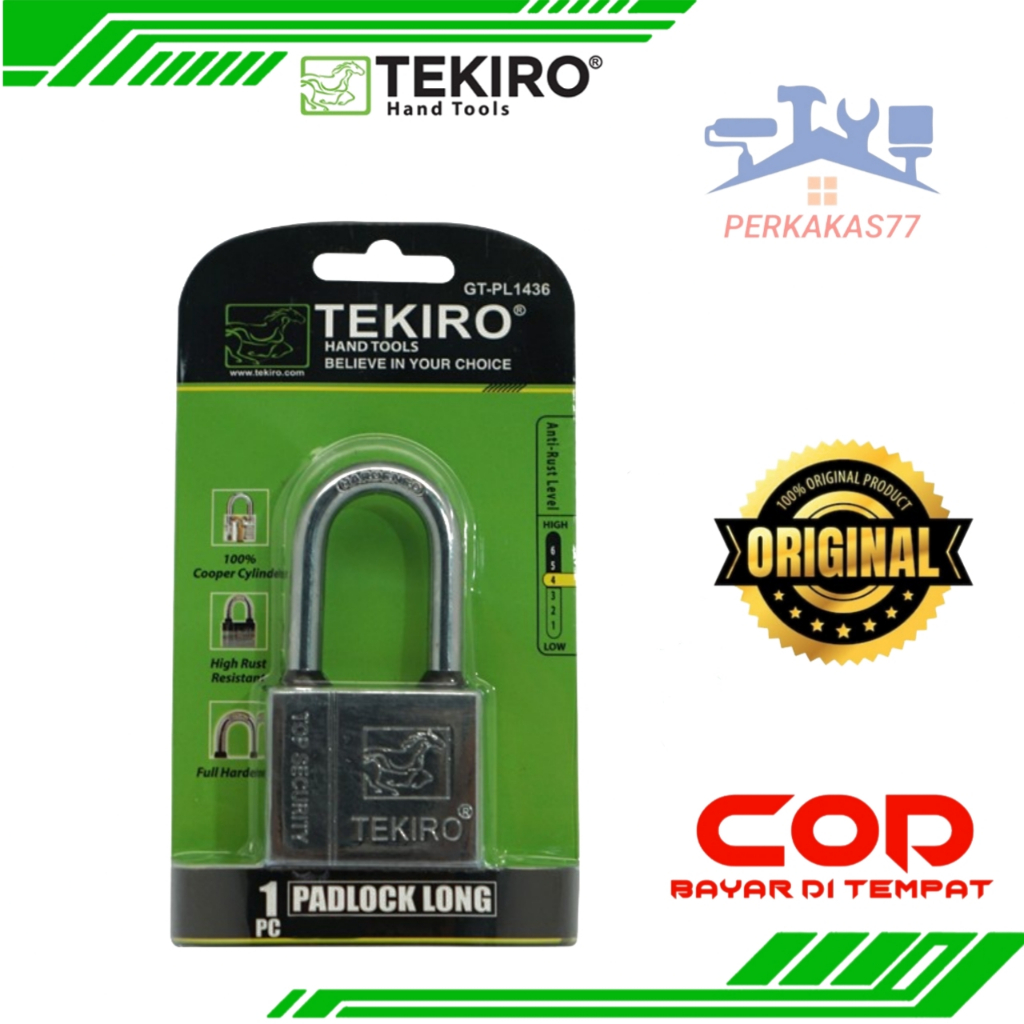 Jual Tekiro Gembok Pendek 40 MM / Gembok / Tools - Alat Perkakas ...