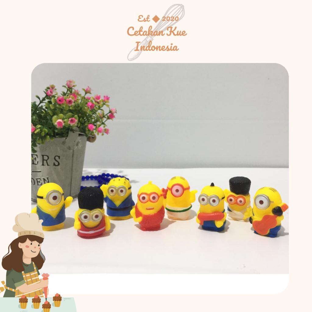 Jual {CKI} Mainan Miniatur Minion Set 10pcs | Shopee Indonesia