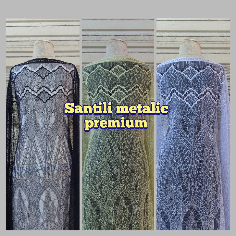 Jual KAIN KEBAYA SANTILI METALIC NEW | Shopee Indonesia