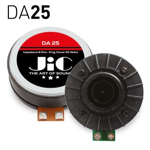 Jual Driver Tweeter JIC DA25 Compression Driver 1 Inch 25W RMS | Shopee ...
