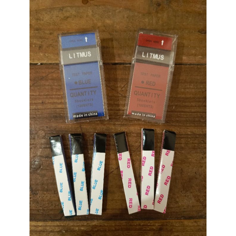 Jual Kertas Lakmus Merah Biru Per Booklet Isi 20 Lembar - Kertas Litmus ...