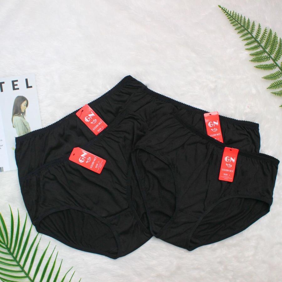 Jual ( 3pc ) CD Golden Nick HITAM | Celana Dalam Wanita 937 Hitam | CD ...