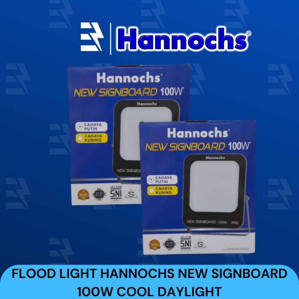 Jual LAMPU SOROT / FLOOD LIGHT LED HANNOCHS NEW SIGNBOARD 100W | Shopee ...