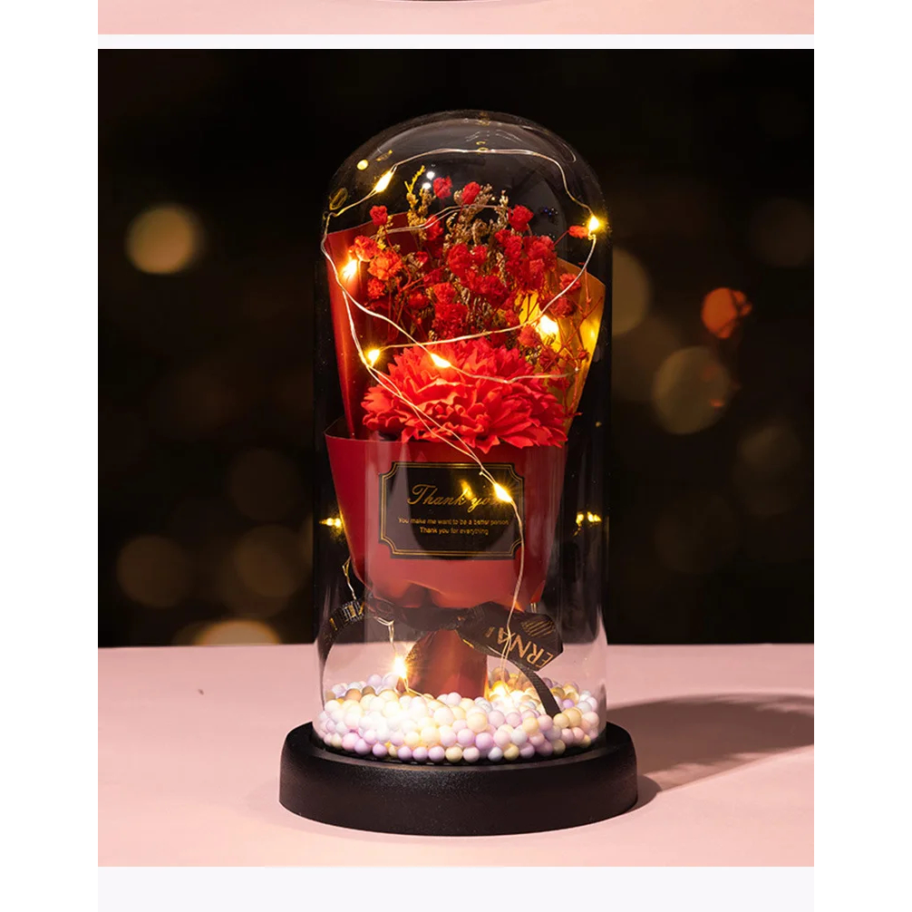 Jual Lampu Bunga / Kado Bunga Aesthetic / Lampu LED Bunga Red / Lampu ...