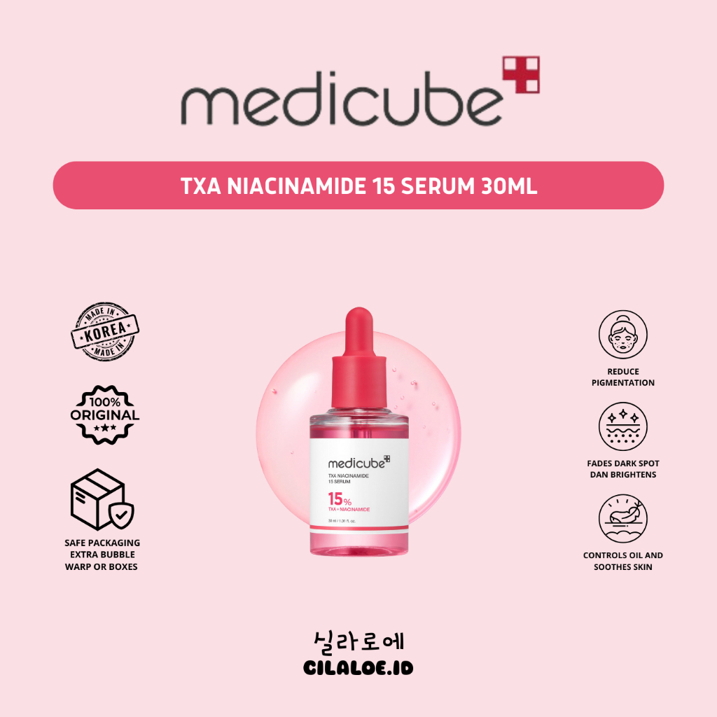 Jual [READYSTOCK] MEDICUBE TXA Niacinamide 15 Serum 30ml | CILALOE.ID 100%ORIGINAL | Shopee ...