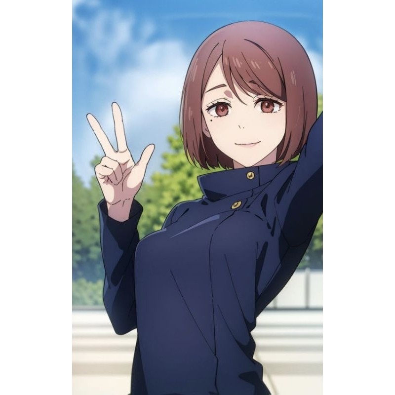 Jual WTS SECOND FULLSET COSTUME + WIG Shoko Ieiri Jujutsu Kaisen ...