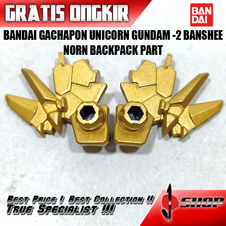 Jual BANDAI GASHAPON / GACHAPON UNICORN GUNDAM 02 BANSHEE NORN BACKPACK ...