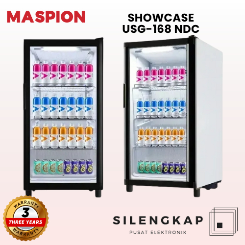 Jual Maspion Lemari Pendingin Showcase 168 Liter USG-168 ND C | Shopee ...