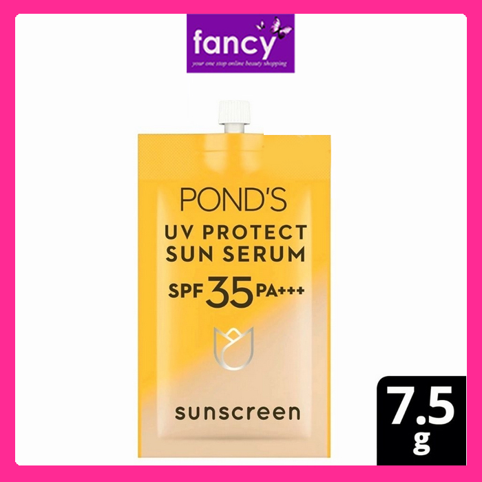 Jual Ponds UV Protect Sun Serum SPF35++ SCT 7.5 gr | Lightweight ...
