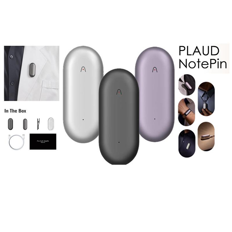 Jual Plaud NotePin Compact AI Voice Recorder with ChatGPT for Automatic ...