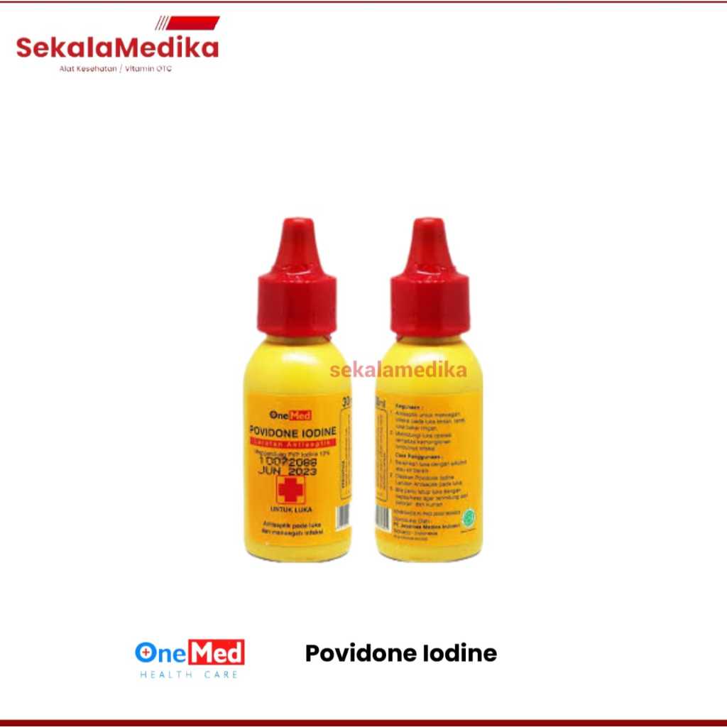 Jual Povidone Iodine 15 Ml Antiseptik Luka / Btl | Shopee Indonesia