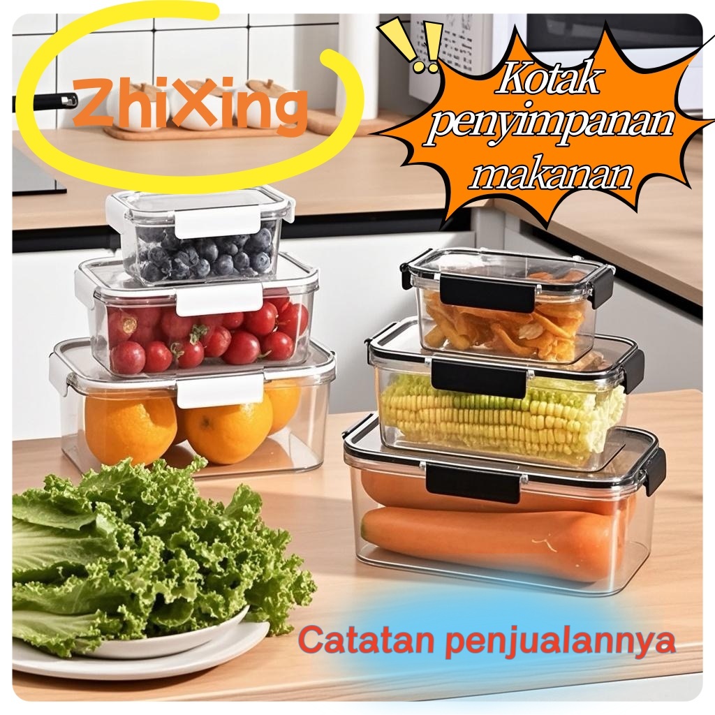 Jual Kotak Kontainer Makanan Kulkas / Food Storage Box Kotak ...