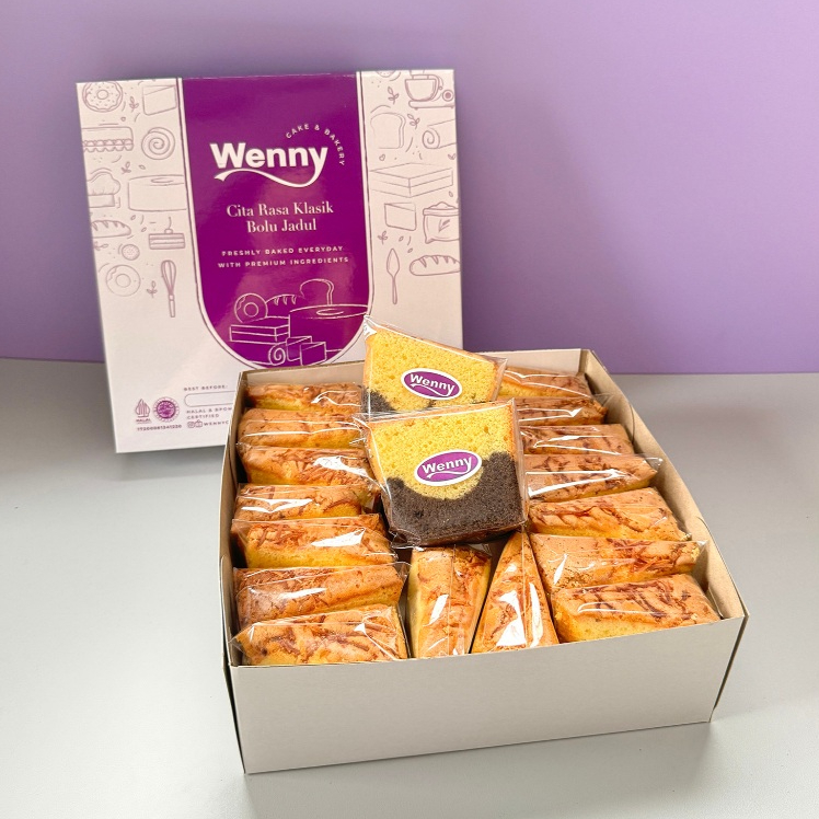Jual Wenny Cake - Kue Bolu Jadul Potongan Isi 20 | Shopee Indonesia