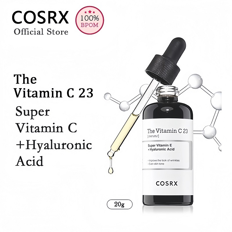 Jual [Original] COSRX The Vitamin C 23 Serum Size Super Vitamin E + Hyaluronic Acid - 20 gr ...