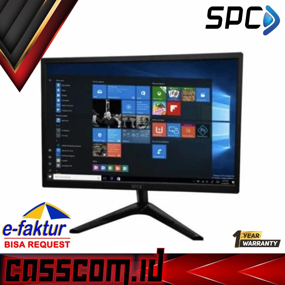 Jual LED Monitor PC Komputer SPC 19 INCH HD Garansi Resmi | Shopee ...