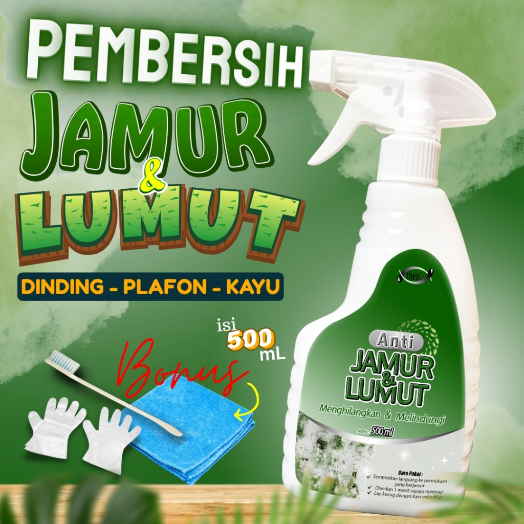 Jual THEOZ Penghilang Pembersih Anti Jamur dan Lumut Semua Permukaan ...