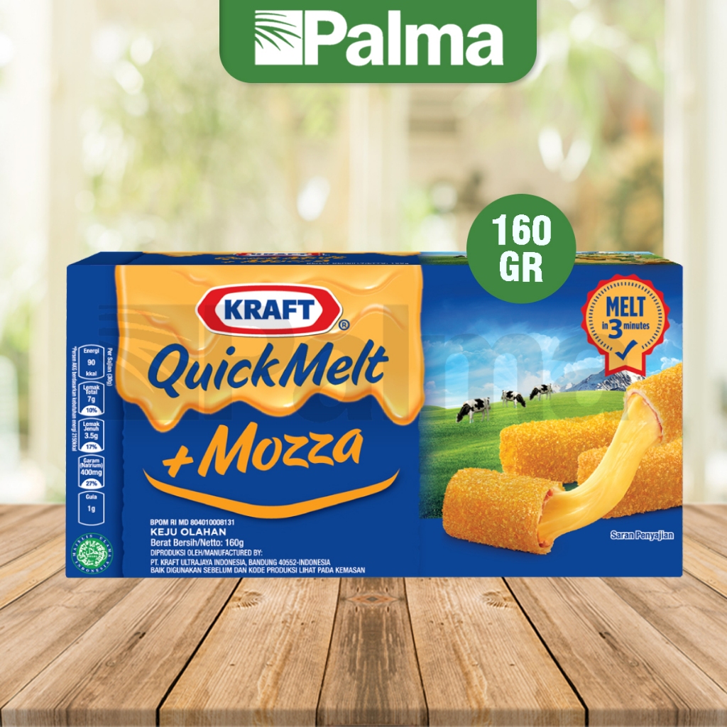 Jual KRAFT QUICK MELT MOZZA 150GR | Shopee Indonesia
