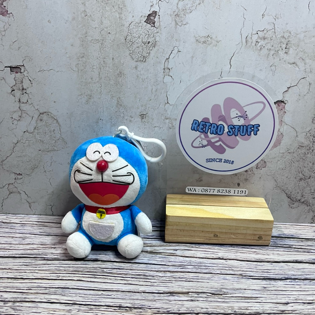 Jual Keychain Plush Doraemon Original Fujiko Pro | Shopee Indonesia