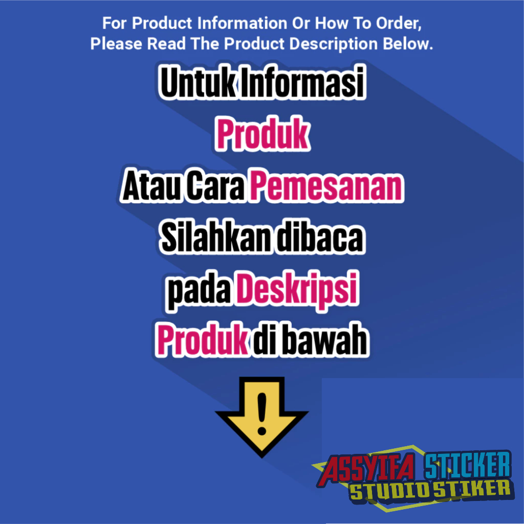 Jual Stiker Custom Nama & Nomor Start Racing Cutting Hologram (Bebas ...