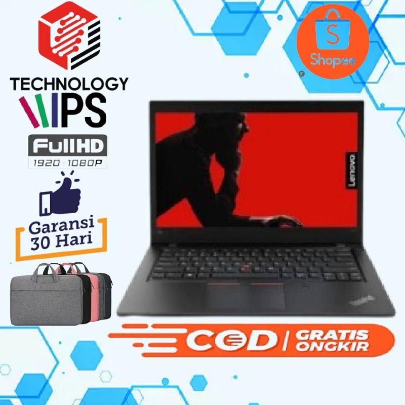 Jual Laptop Lenovo Thinkpad T480 Core i5 Gen 8 Ram 16GB SSD 512GB Mulus | Shopee Indonesia