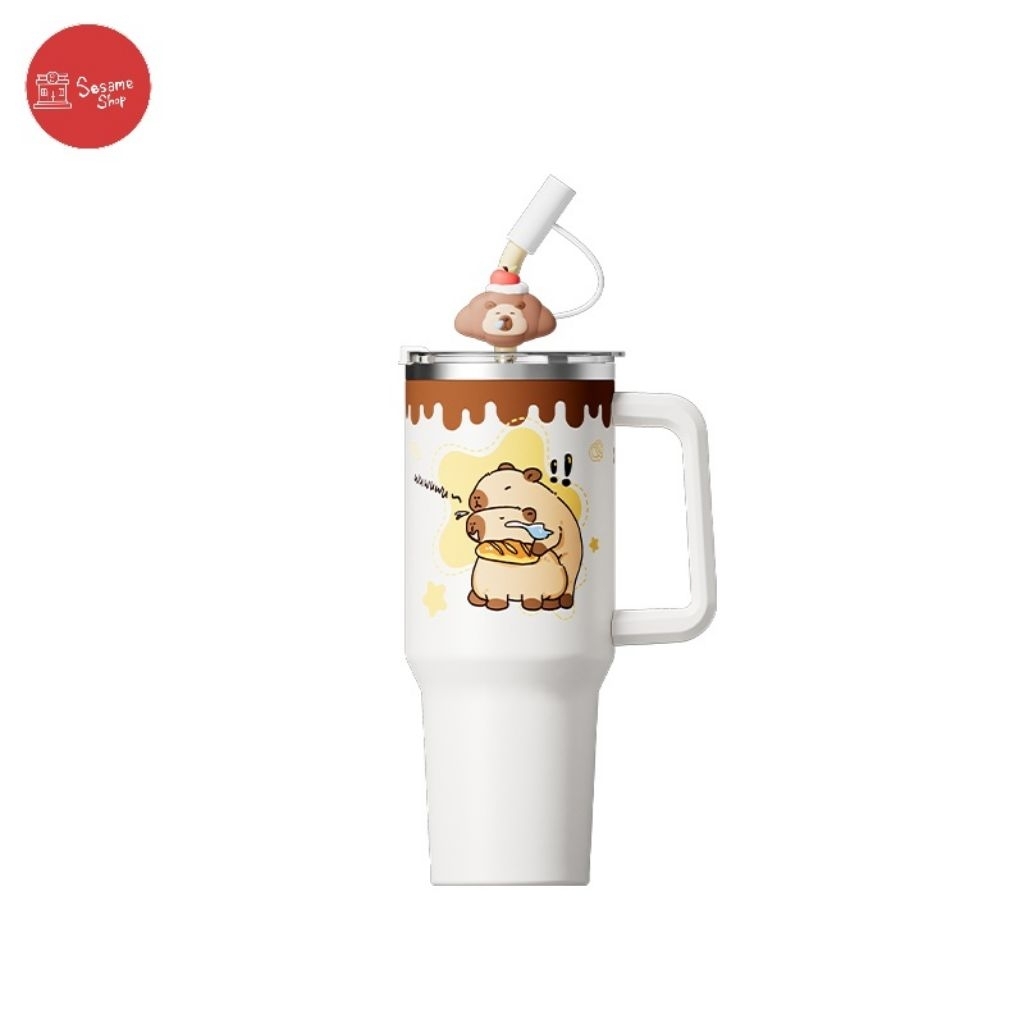 Jual Botol Air Tumbler 1200ml Capybara Stainless Steel 304 Tahan Panas ...