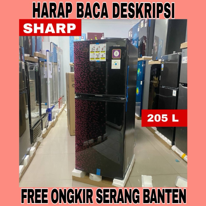 Jual Kulkas Sharp 2 Pintu SJ-236 MG - 205 Liter (FREE ONGKIR SERANG ...