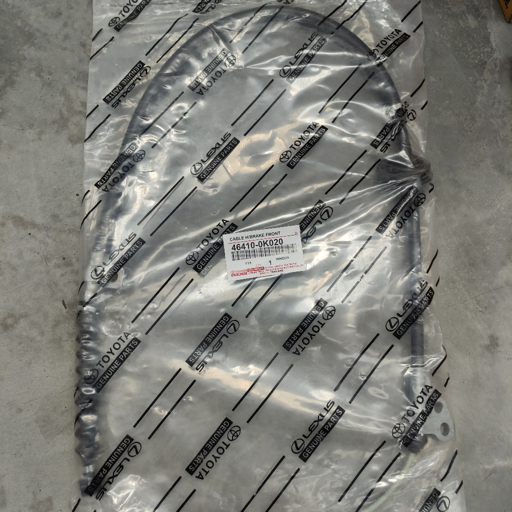 Jual KABEL REM TANGAN HAND BRAKE CABLE INNOVA ( DEPAN ) 46410-0K020 ...