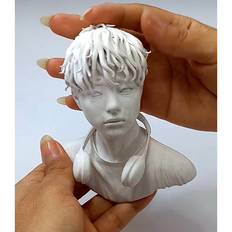 Jual Clay [1kg] Air Dry / Modelling Clay / Clay Putih Tanpa Oven Kering ...