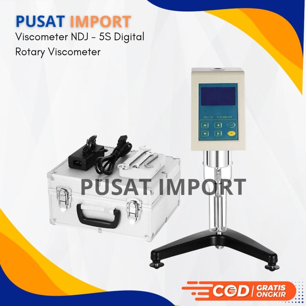 Jual Viscometer NDJ - 5S Digital Rotary Viscometer | Shopee Indonesia