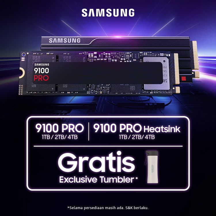 Jual Samsung SSD 9100 PRO M.2 PCIe Gen5.0 4TB MZ-VAP4T0B / SSD 4TB | Shopee Indonesia