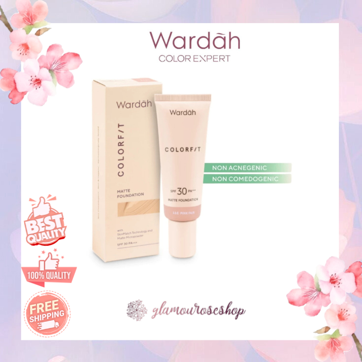 Jual Wardah Colorfit Matte Foundation | Shopee Indonesia