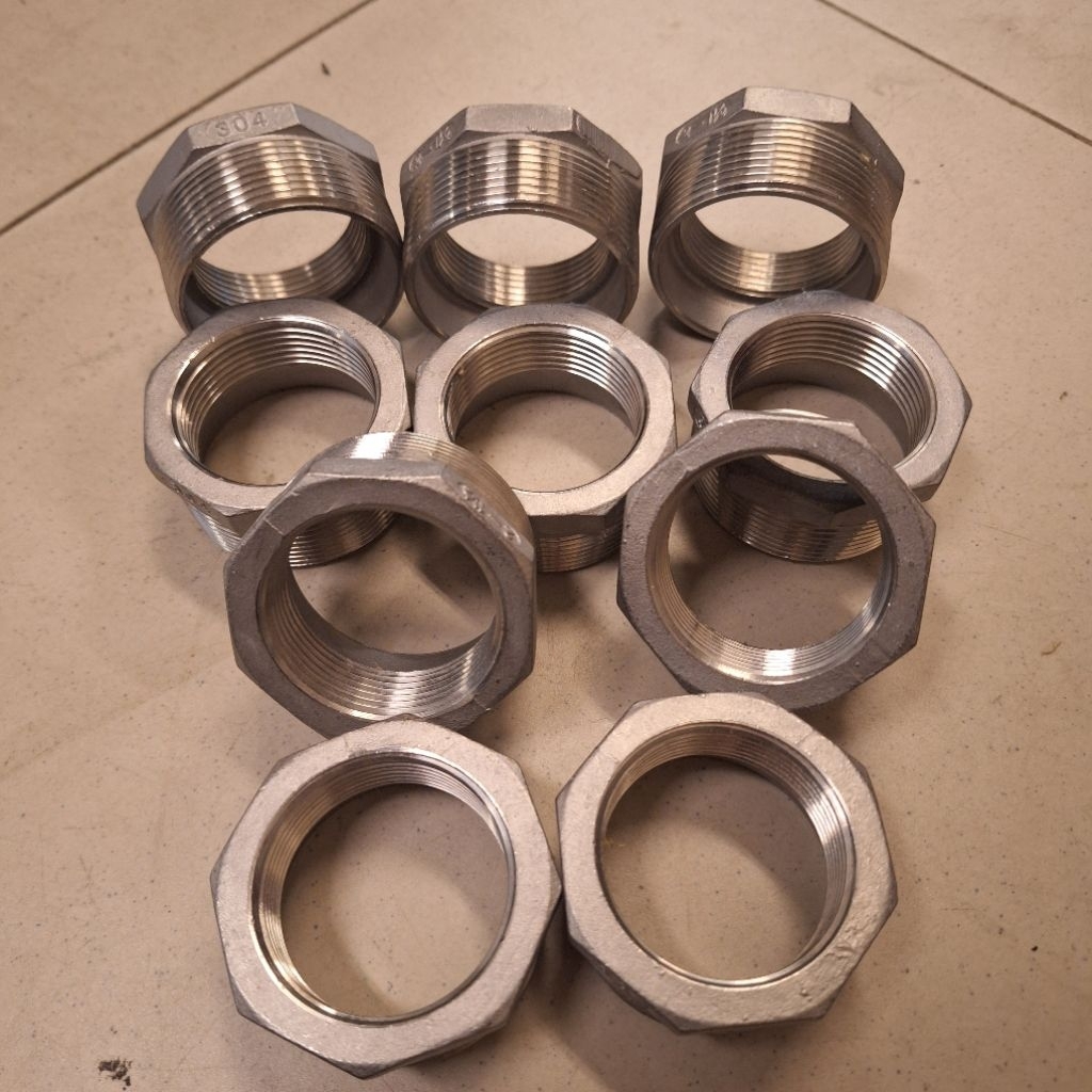 Jual Vlok Ring Bushing Stainless SS304 Vlock Ring Buxing Drat Dalam ...