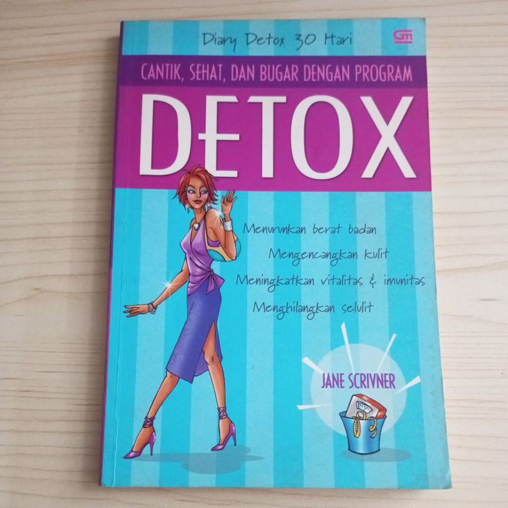 Jual BUKU CANTIK SEHAT DAN BUGAR DENGAN PROGRAM DETOX OLEH JANE SCRIVNER | Shopee Indonesia