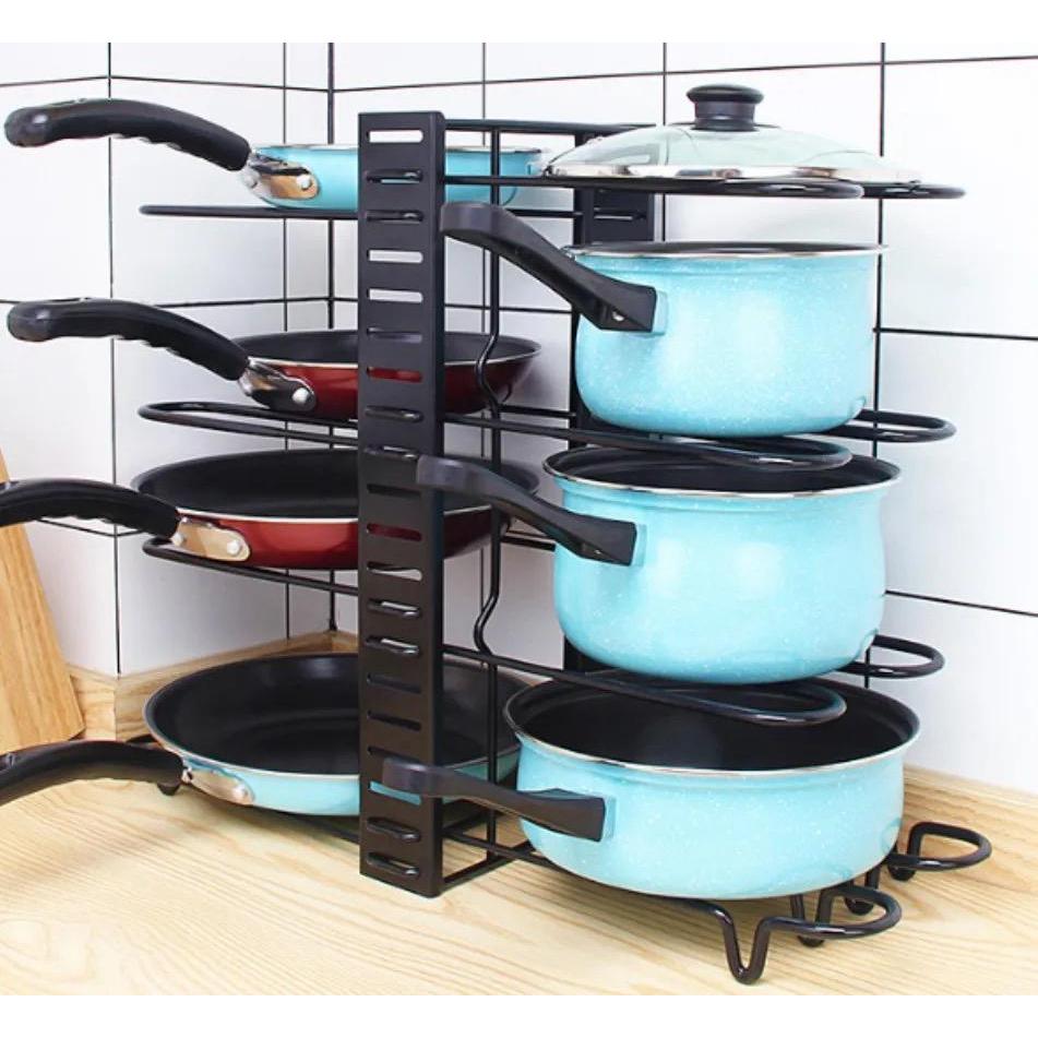 Jual Rak Barang Susun Panci Rak Besi Perlengkapan Dapur Rak Dapur ...