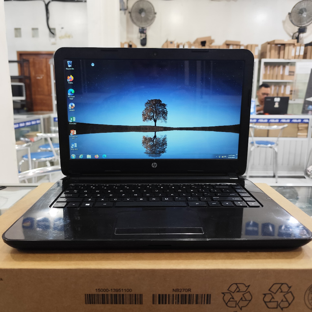 Jual Laptop HP 14 AMD A4 RAM 2GB HDD 500GB Layar 14in Windows 7 1jutaan ...