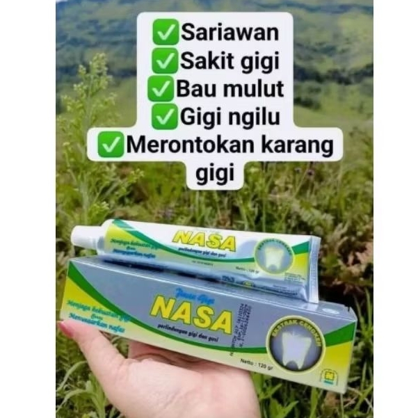 Jual PASTA GIGI NASA (MULAI HARI DENGAN SIKAT GIGI BERSAMA PGN ...