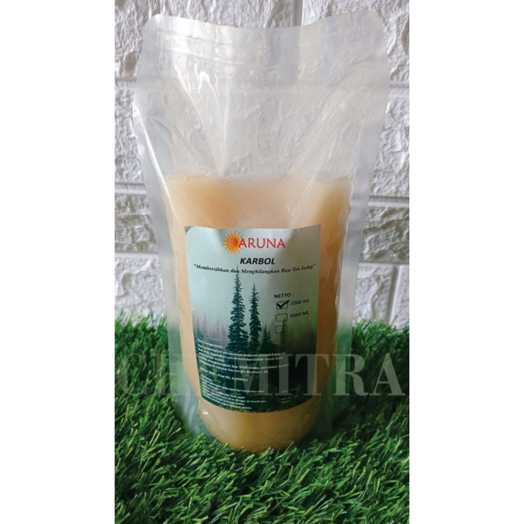 Jual Karbol Pinus / Karbol Cemara (Pouch 1 Liter) | Shopee Indonesia