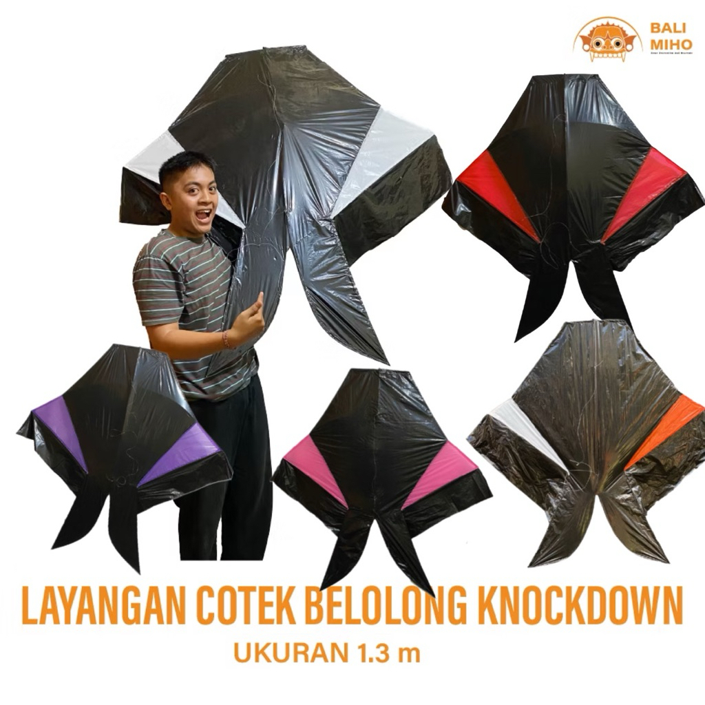 Jual Layangan Cotek Belolong Knockdown - Layangan Cotek - Layangan ...