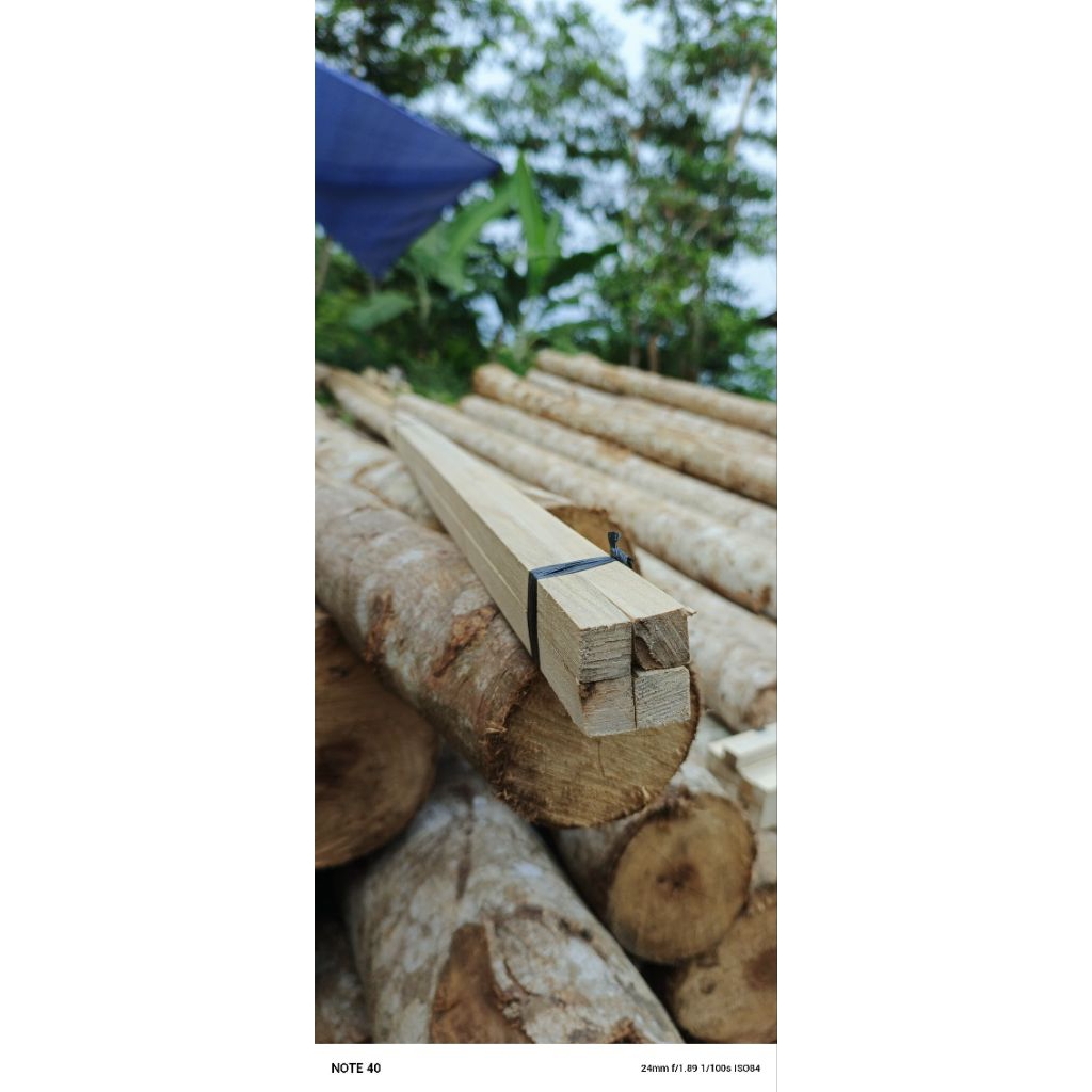 Jual KAYU RENG KASO USUK 3X3CM PANJANG 100CM PAKET 4BATANG KAYU SUDAH ...