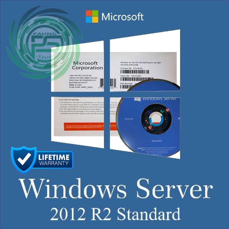 Jual Windows Server 2012 R2 Standar OEM (Full Pack Original 64 Bit ...