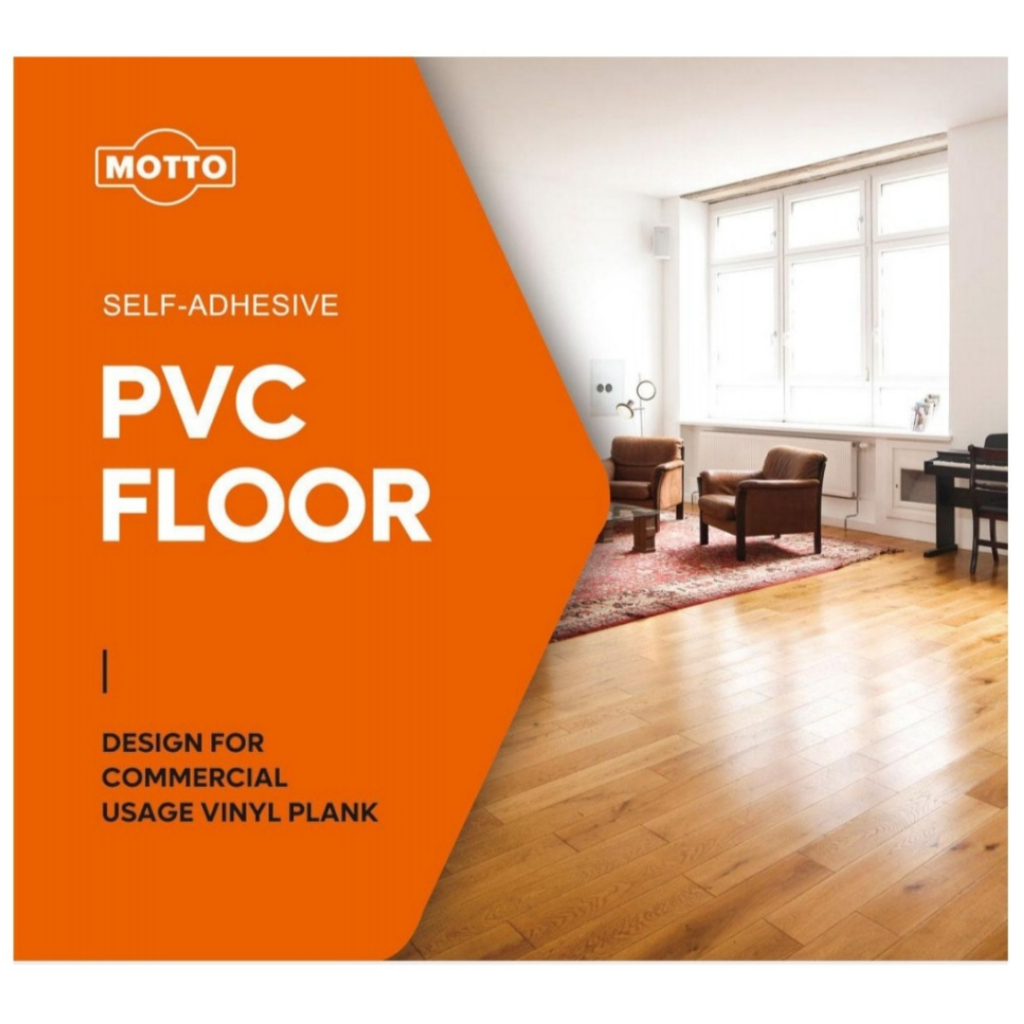 Jual MOTTO Lantai Vinyl Ketebalan 2 mm - Vinyl Plank Flooring 1 Box 24 pcs ( 3,34 m² ) | Shopee ...