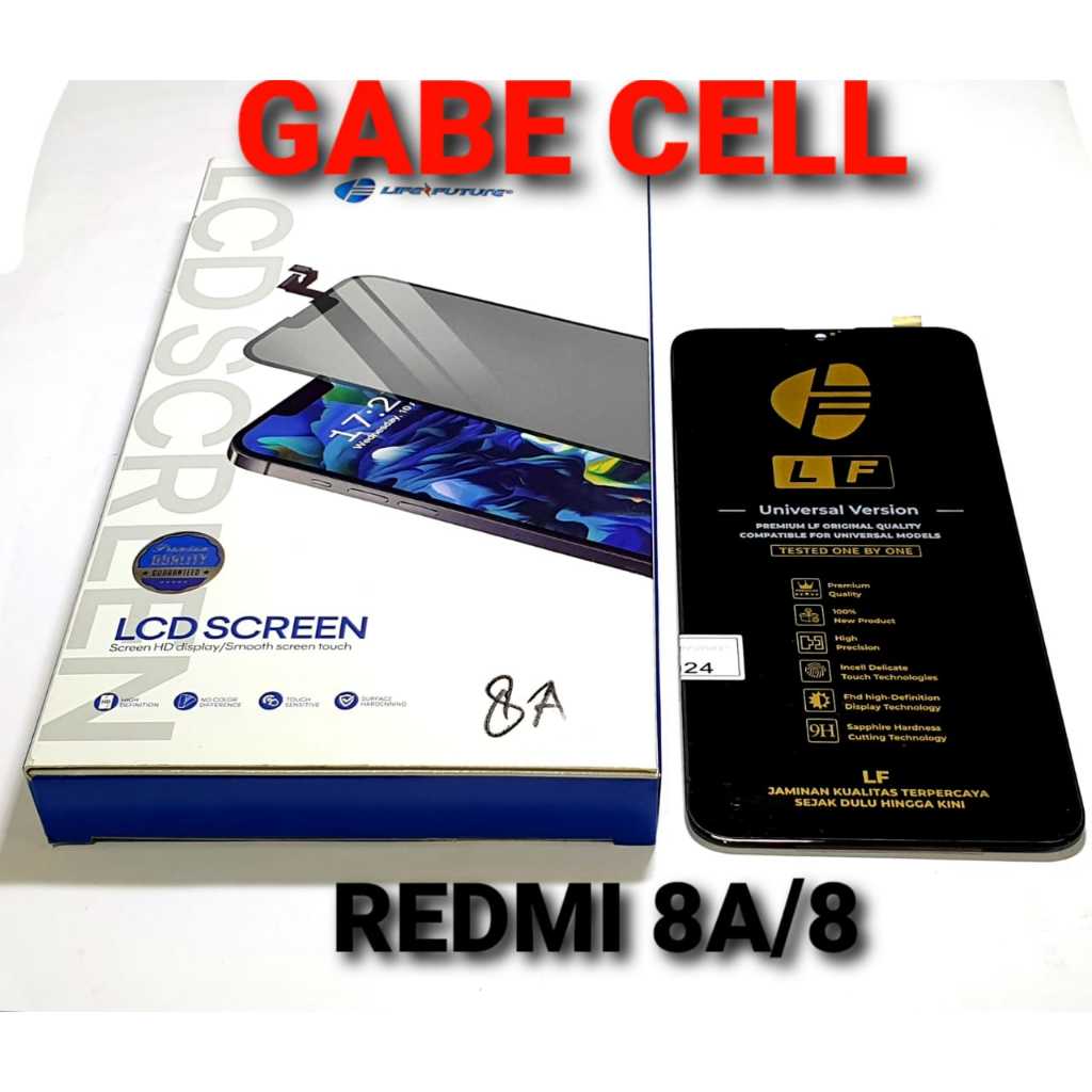 Jual LCD REDMI 8/REDMI 8A/8A PRO BLACK FULLSET TOUCHSCREEN | Shopee Indonesia