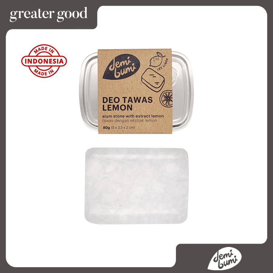 Jual demibumi - Alum Stone Deodorant with Lemon Extract / Deodoran Batu ...