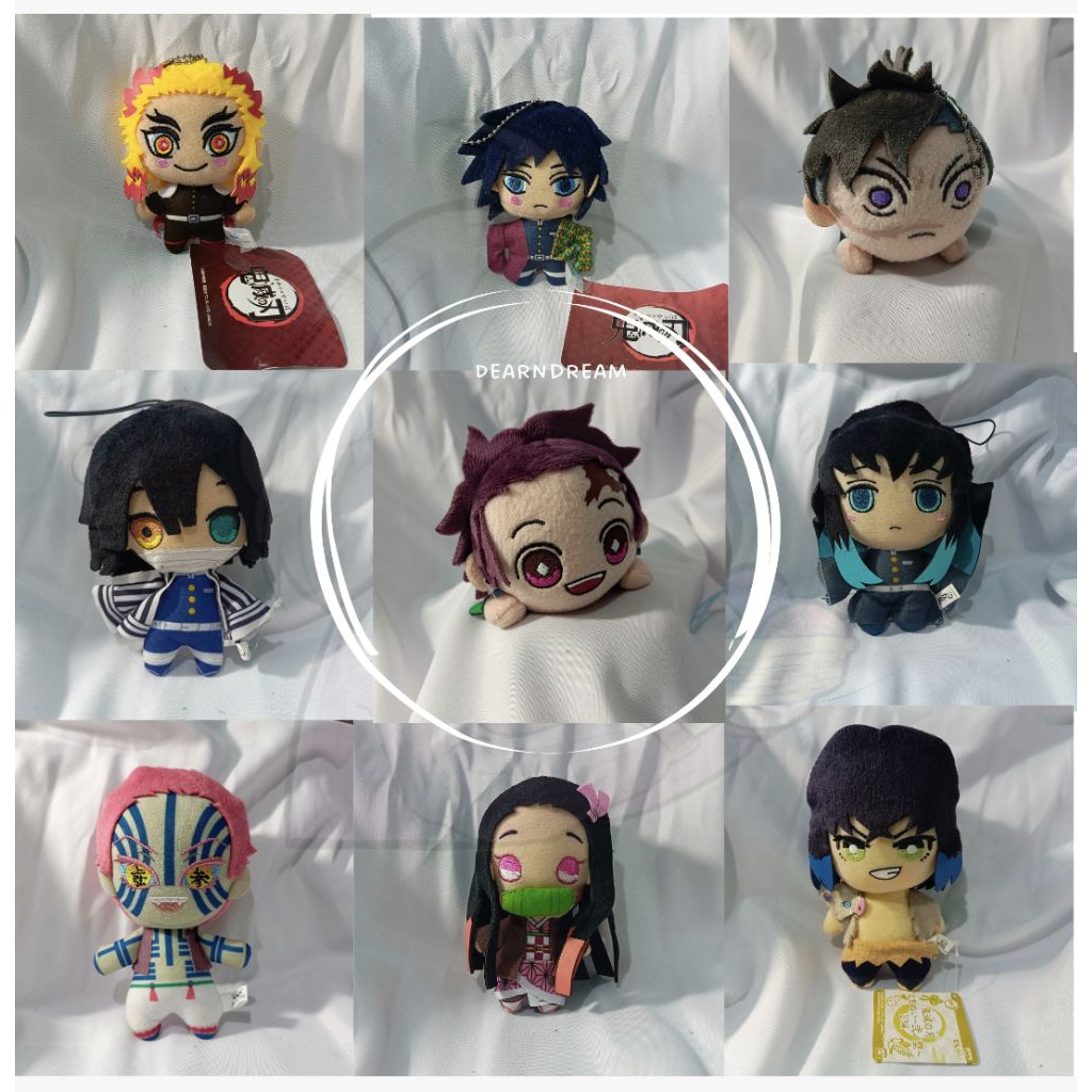 Jual Mini Sega Demon Slayer Plush | Boneka Kimetsu No Yaiba | Giyuu ...