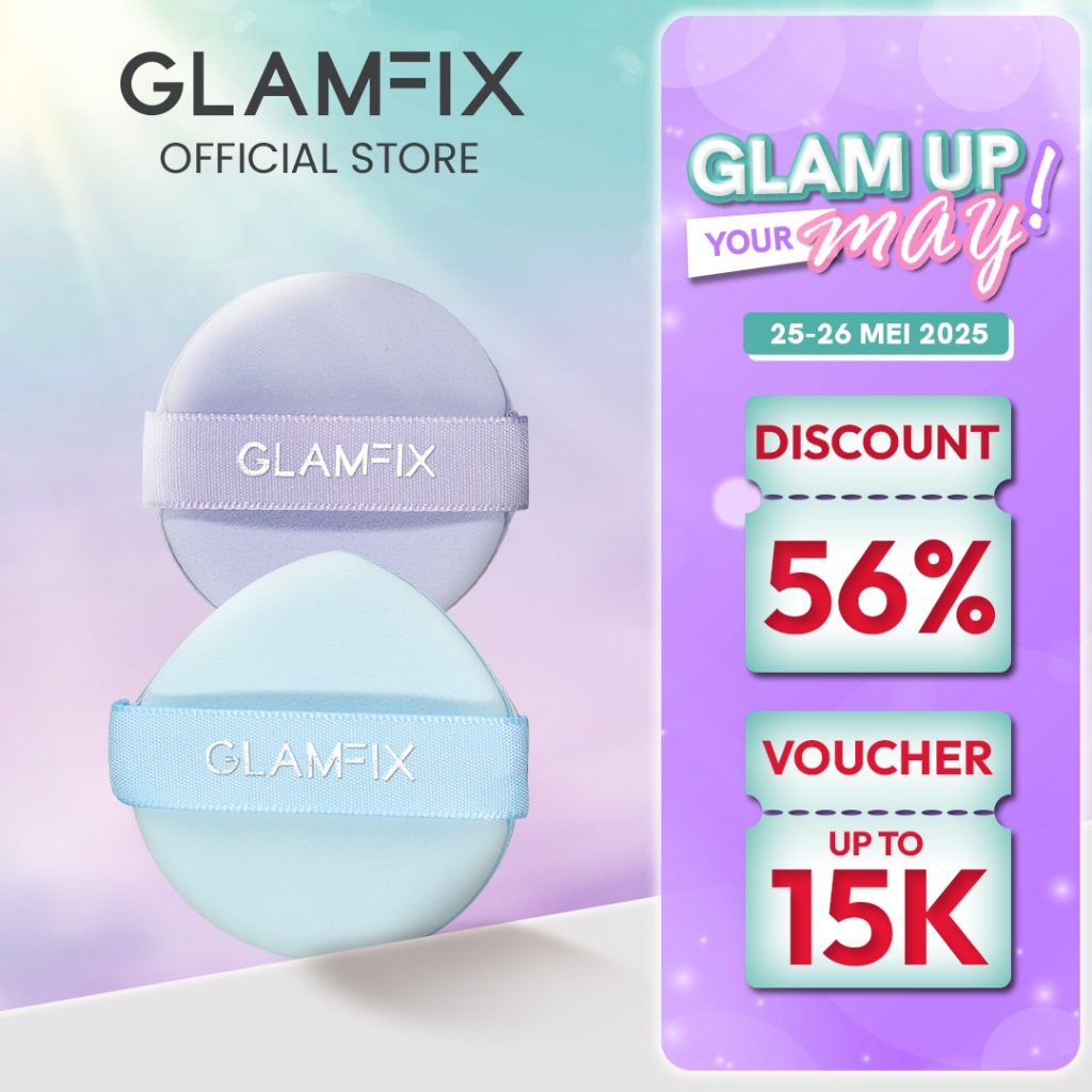 Jual GLAMFIX Flawless Aircushion Puff 2pcs Sponge untuk Cushion ...