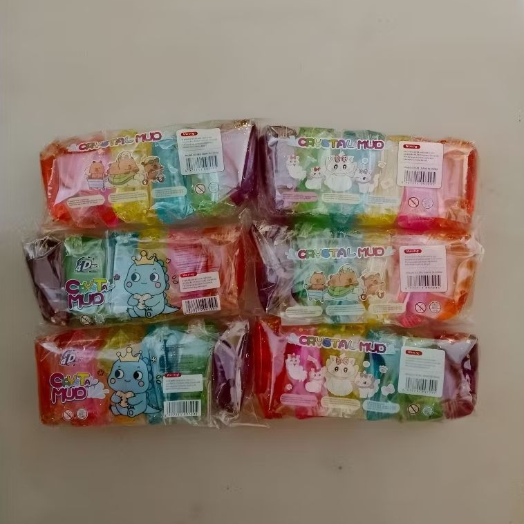 Jual Slime Crystal Mud | Slime Bantal Mud | Shopee Indonesia