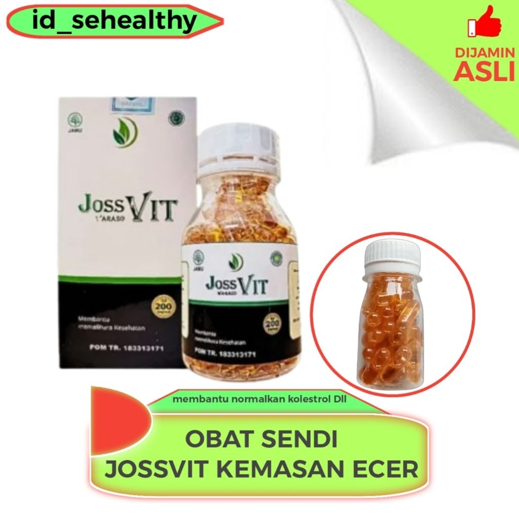 Jual Joss Vit Habbatusauda Kemasan Ecer isi 30 Kapsul Untuk Menurunkan ...