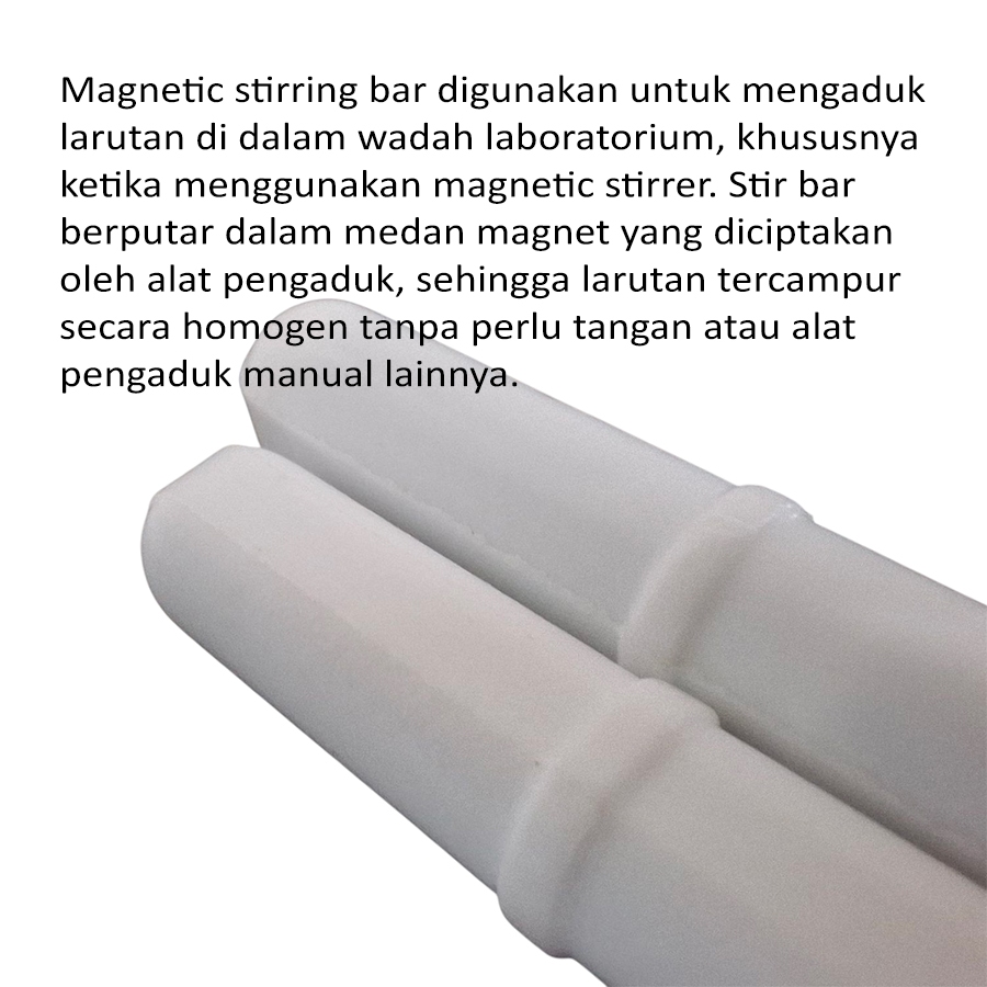 Jual Pengaduk Magnet Magnetik Stirer Magnetic Stirring Bar Polygon PTFE ...